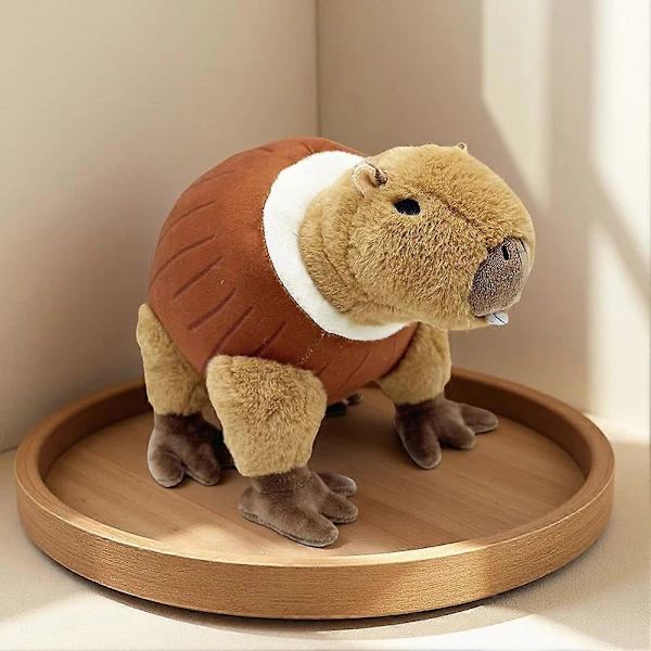 Brainrot Italienska Djur Plyschleksak - Söt Kokosnöts Capybara Plysch ...