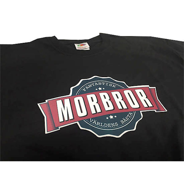 T-shirt med Morbror vintage stil färg tryck S | s | S | Fyndiq