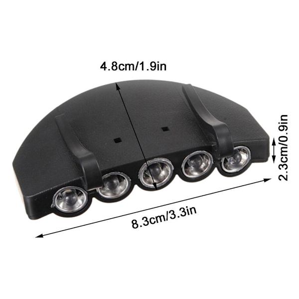 LED Cap Light Clip Hat Brim Lamp Camping Lights | Fyndiq