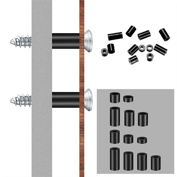 230 stk. Skruer Afstandsstykker Sortimentssæt Rundt Afstandsstykke Udtag | Fyndiq