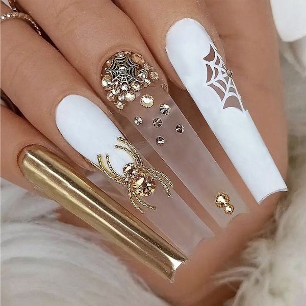 Halloween falske negler Ballerina falske negler Z-424 Z-424 Z-424 | Fyndiq