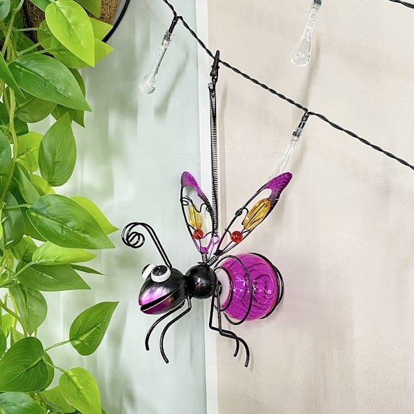 Firefly Decor Lights Glödande insekter ROSE RED rose red | rose red ...