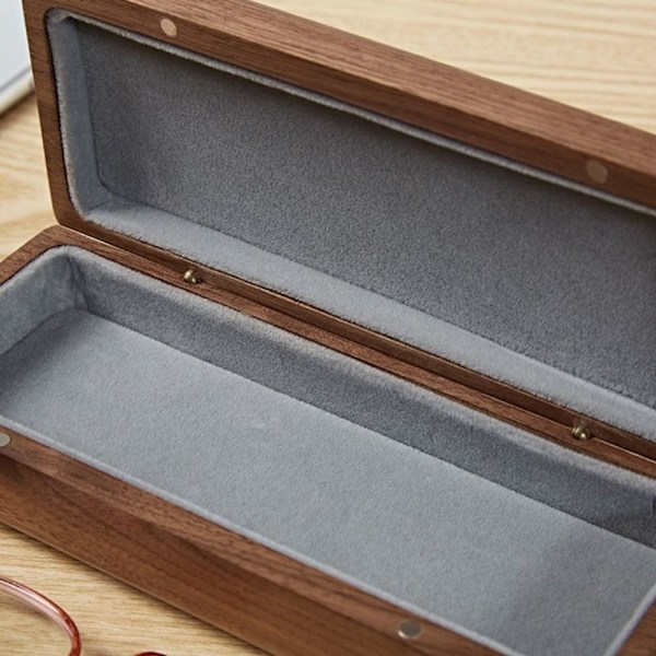 Svart case Solid Wood Case av trä | Fyndiq