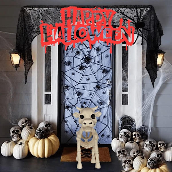 Halloween Ko Skelet Ko Kranium Prop SRESIN RESIN SResin | Fyndiq