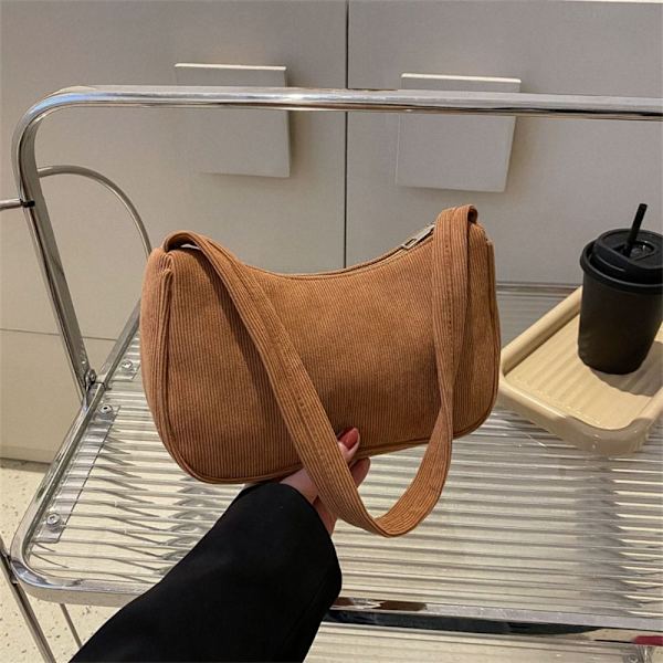 Vintage handväskor underarmsväska ORANGE orange | Fyndiq