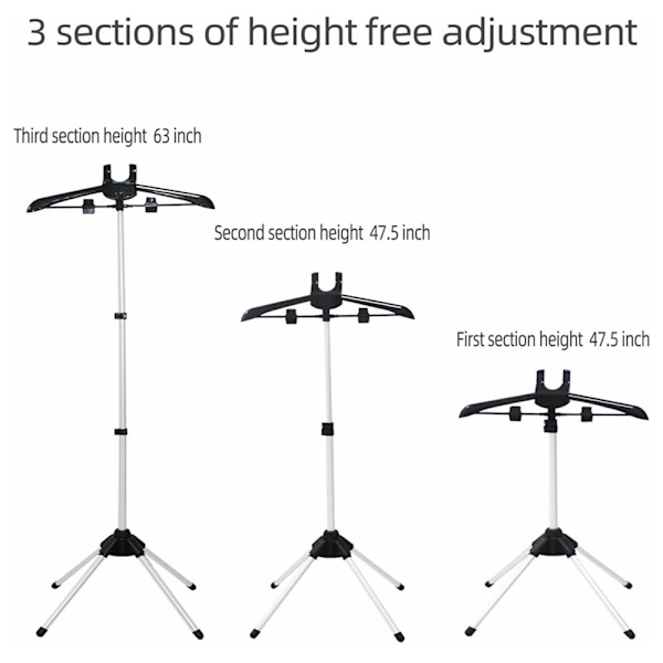 Gulvmonteret strygestativ Steamer Stand GRÅ Grey | Grey | Fyndiq