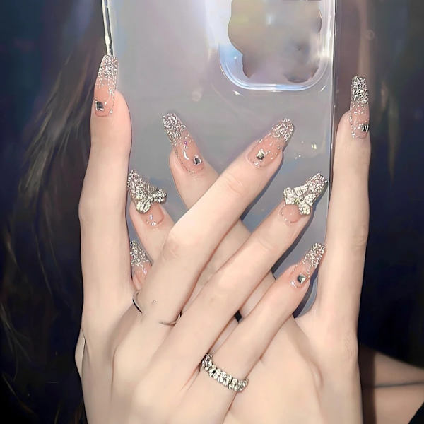 Ballerina falske negler falske negler Z-486 Z-486 Z-486 | Fyndiq