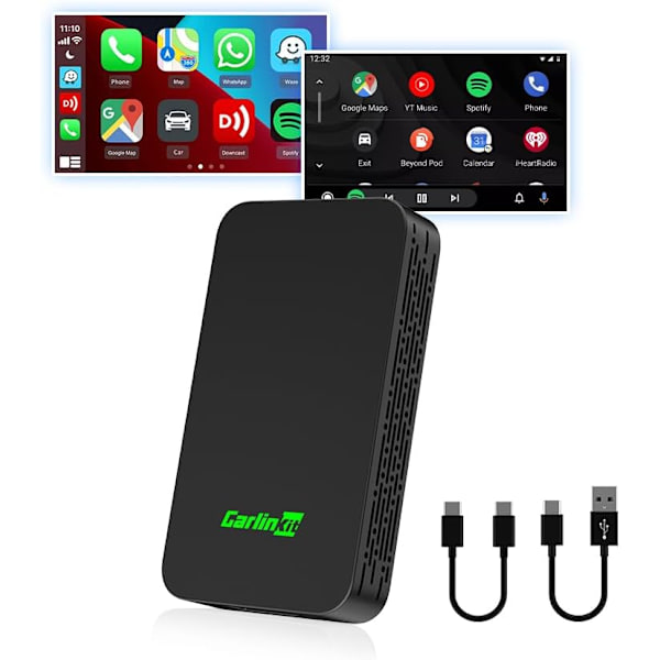 2025 Senaste Modell 5.0 2air CarPlay Trådlös Adapter, Android Auto Dongle-2025 Utgåva, för OEM ...