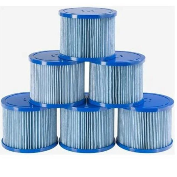 Bassengfilter 6X Spa Boblebad Patron Blå | Fyndiq