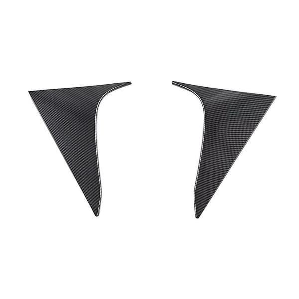 Bil kolfiber bakruta sidospoiler Canards Splitter For -v 2022 2023 ...
