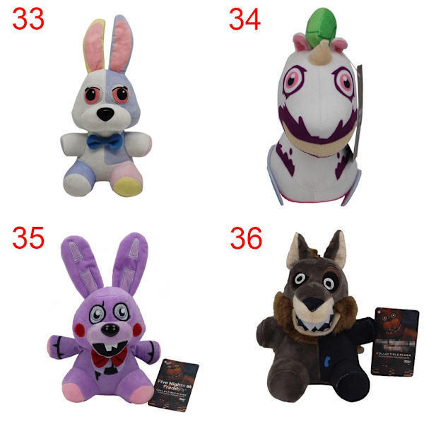 18-25 cm FNAF plyschleksak Fazbear Bear Doll 16 16 16 16 | Fyndiq