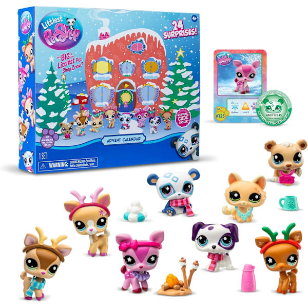 Adventskalender 2024 LPS Gen 7 Mystery Toys för barn och samlare 4+{REN ...