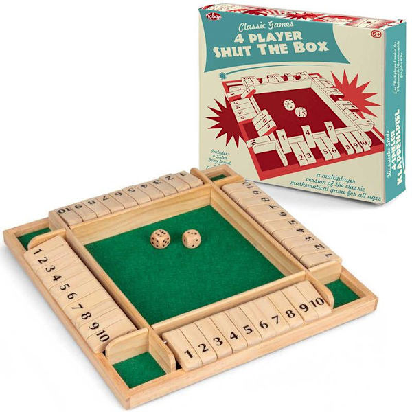 Shut the Box Game / Shut the Box - Terningespil / Festspil Tree 4110 ...