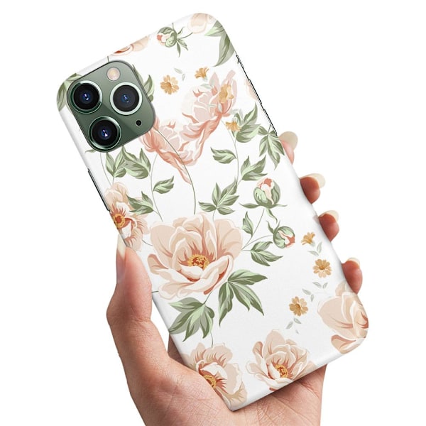 iPhone 12/12 Pro - Cover/Mobilcover Blomstermønster | Fyndiq