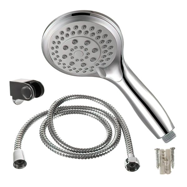 Duschmunstycke med Slang - Duschhandtag Krom | Fyndiq