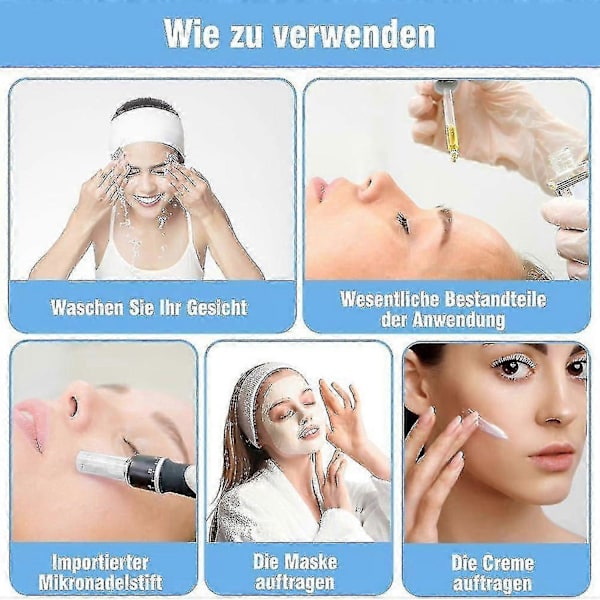 Microneedlingnålar, Microneedlingnålar Ersättning För Derma Pen, 20 ...