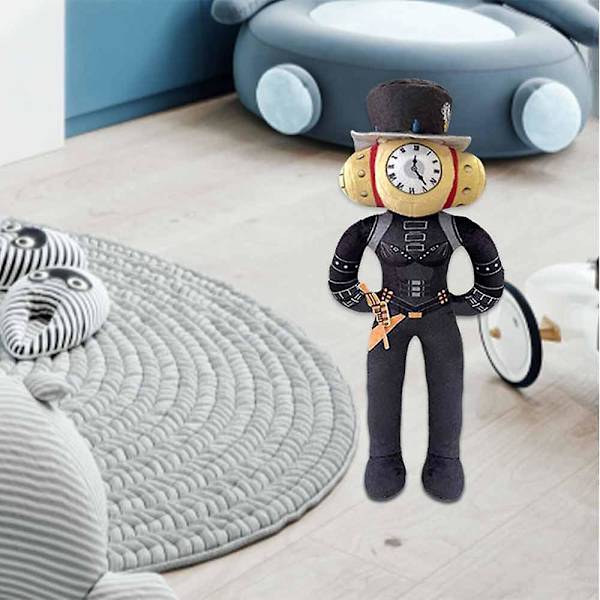 Skibidi Toilet Titan Drill Man Pehmolelu, skibidi Toilet Titan Clockman ...