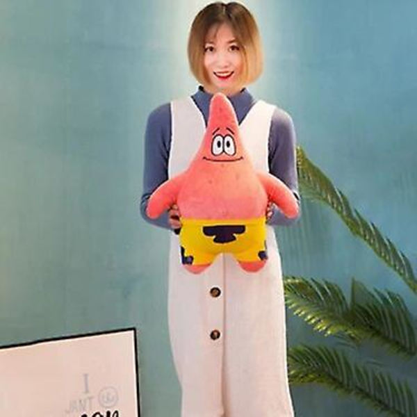 Spongebob Firkant Patrick Stjerne Plys Legetøj Blødt Tegneserie Dyr Dukke Til Børn Animation ...