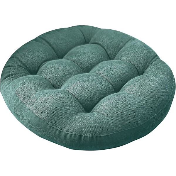 Runde stolehynder, stolepuder, indendørs corduroy stolehynder fyldt med perlebomuld ...