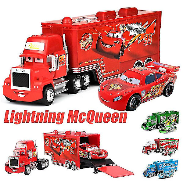 Bilar 2 3 Film Serie Bil Leksaker Set, Mcqueen The King Chick Hicks ...