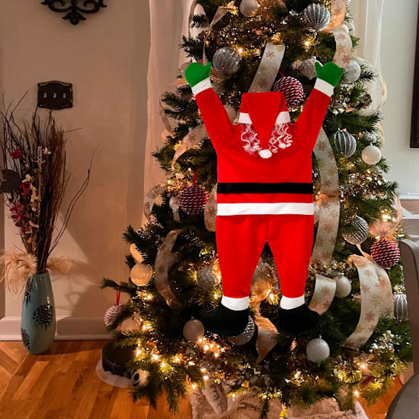 Hängande juldekorationer Klättertomte, 42,5-tums juldekorationer ...