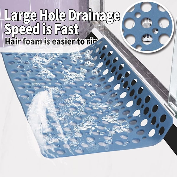 Halkfri duschmatta, 53x53 cm fyrkantig badmatta, maskintvättbar halkfri ...