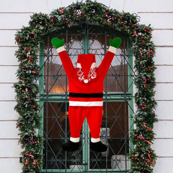 Hängande juldekorationer Klättertomte, 42,5-tums juldekorationer ...