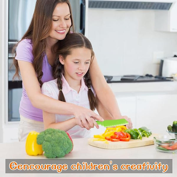 Barn bakning kök kökskniv köksset barnkök köksredskap barn leksa 13 ...