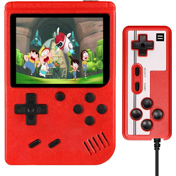 Inbyggd 500 klassiska spel retro videospelskonsol barnpresenter för par ...