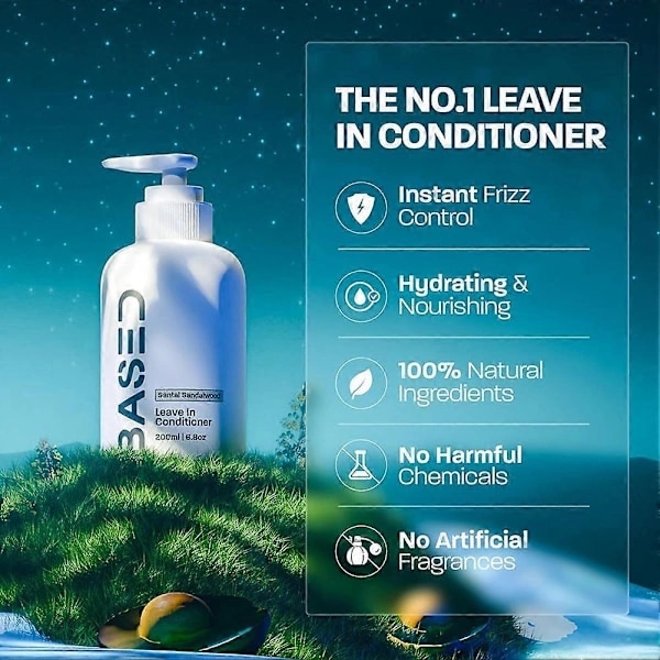 [RM]Leave-in Conditioner for Men (200ml) — Anti-Frizz, Moisturizing ...