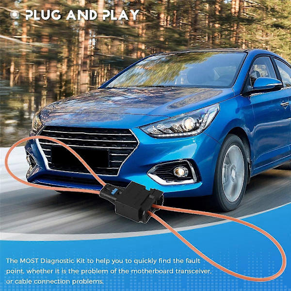 MOST Fiber Optisk Loop Bypass HAN & HUN Kit Adapter til | Fyndiq