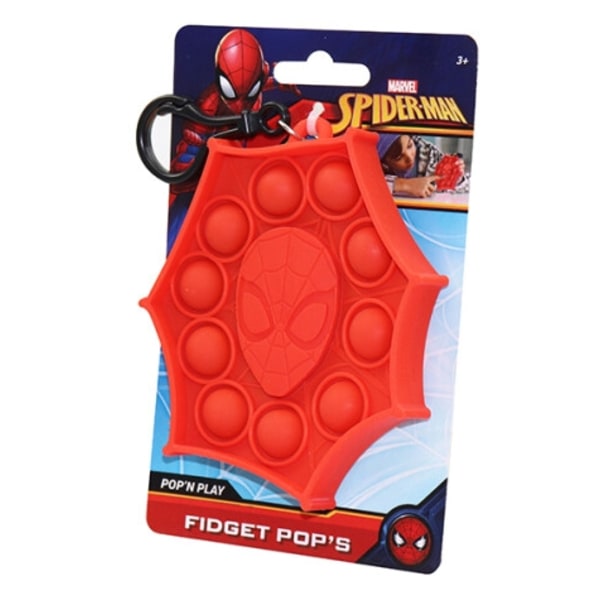 Marvel Fidget Popup Keychain, Spiderman | Fyndiq