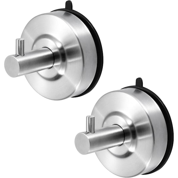 2 stykker sugekop vægkrog Badeværelse sugekop krog, badeværelse krog ...