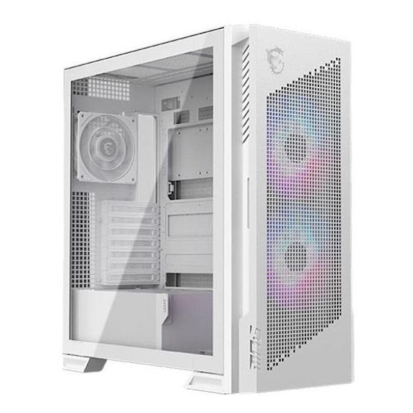 PC-chassi - MSI - MPG VELOX 300R - Luftflöde - Vit - PZ WHITE | Fyndiq