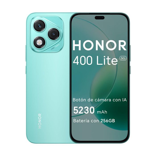 Honor 400 Lite 5G Smarttelefon 256GB 8GB RAM Display AMOLED 6,7" Marrs Green | Fyndiq