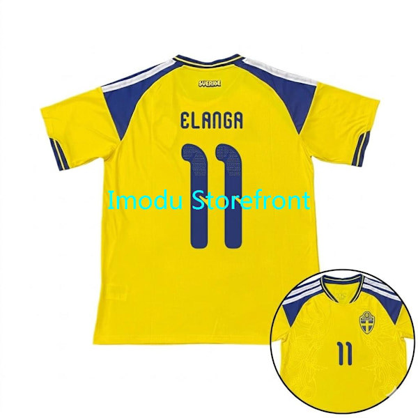 Sweden National Team 2026 – Kids' Match Jersey 22 no number-FO- no ...