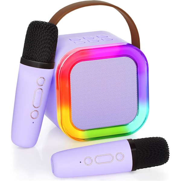 Karaokemaskin for barn og voksne, bærbar Bluetooth mini karaoke ...