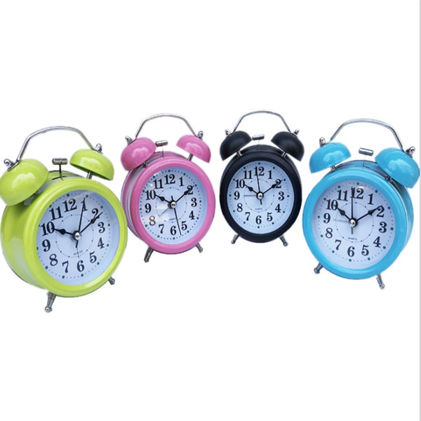 MINI Clocks Quartz Classic Double Bell Vækkeur Black 00f2 | Black | Fyndiq