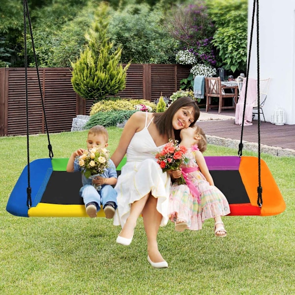 100-180cm trægynge, gynge til børn, redegynge, trægynge med justerbare ...