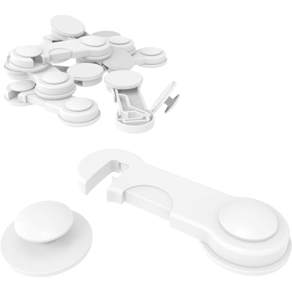 REMAKE 10 x Møbel Køleskab Skuffe Skab Dør Magnetisk Lås Lukning ...