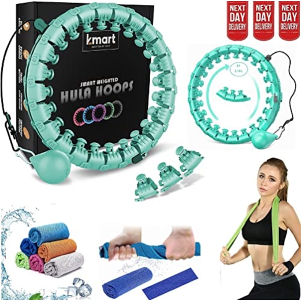 MKK Smart Viktad Hula Hoop - Justerbar Fitness Hula Hoop | Fyndiq