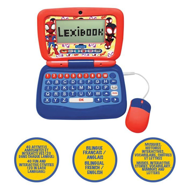 Bärbar utbildningsdator - 40 aktiviteter - Franska och engelska - ABC ...
