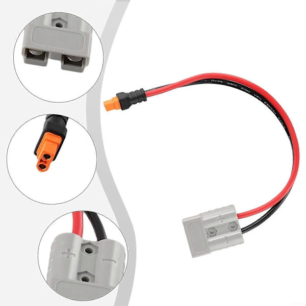 Adapterkabel Anslut din portabla kraftstation till Anderson och XT60i ...