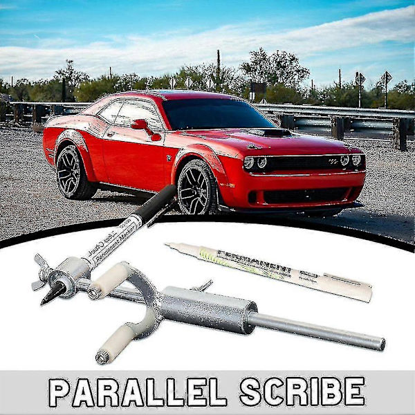 1 st Bil Dents Reparations Hjulhus Bil Kaross Linje Verktyg Markering ...