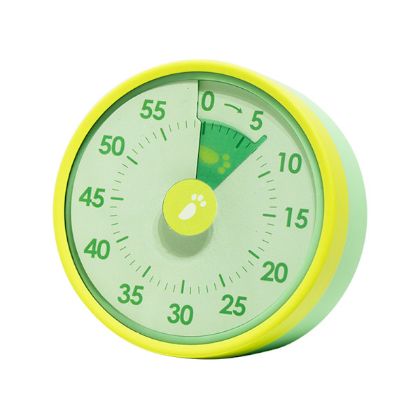 Visuel Timer 60 Minutter, Mekanisk Visuel Timer med Magnetisk Bagside ...