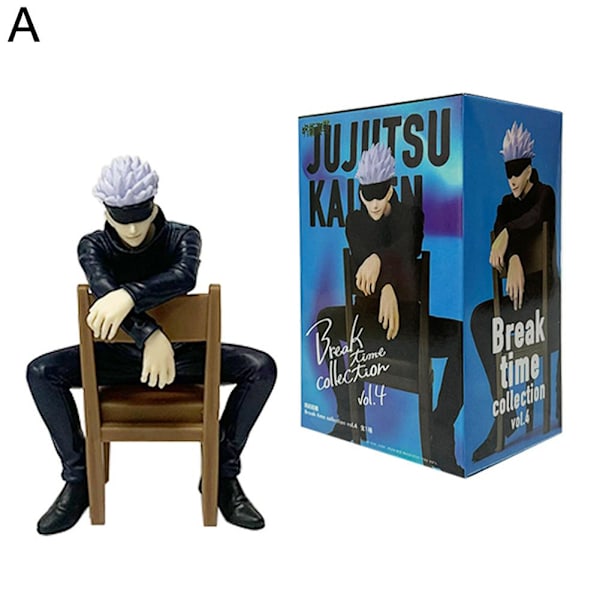 Jujutsu Kaisen Satoru Gojo Actionfigurer Bilprydnad Anime Fig chair ...