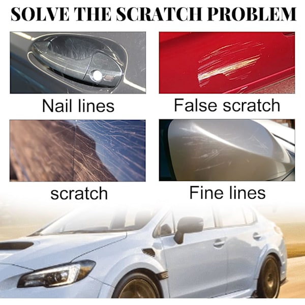 Auton naarmujen poistaja, nestemäinen naarmujen korjaus hydrofobinen ...