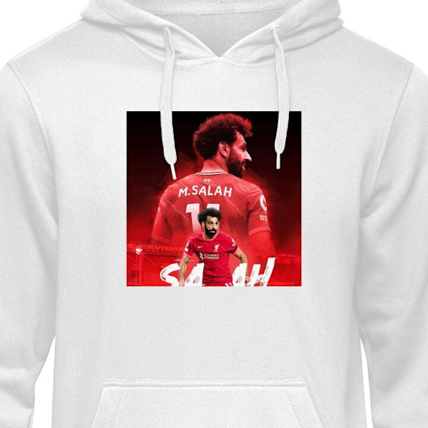 Hoodie Mohamed Salah Liverpool Egyptisk magisk høyreving og klubbikon ...