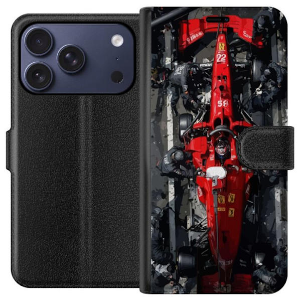 Yhteensopiva Lompakkokotelo Apple iPhone 17 Pro Formula 1 Ferrari ...