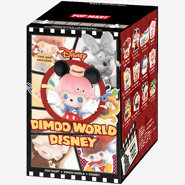 POP Mart DIMOO World × Disney Series Figures Vinyl Plush Blind Box | Fyndiq